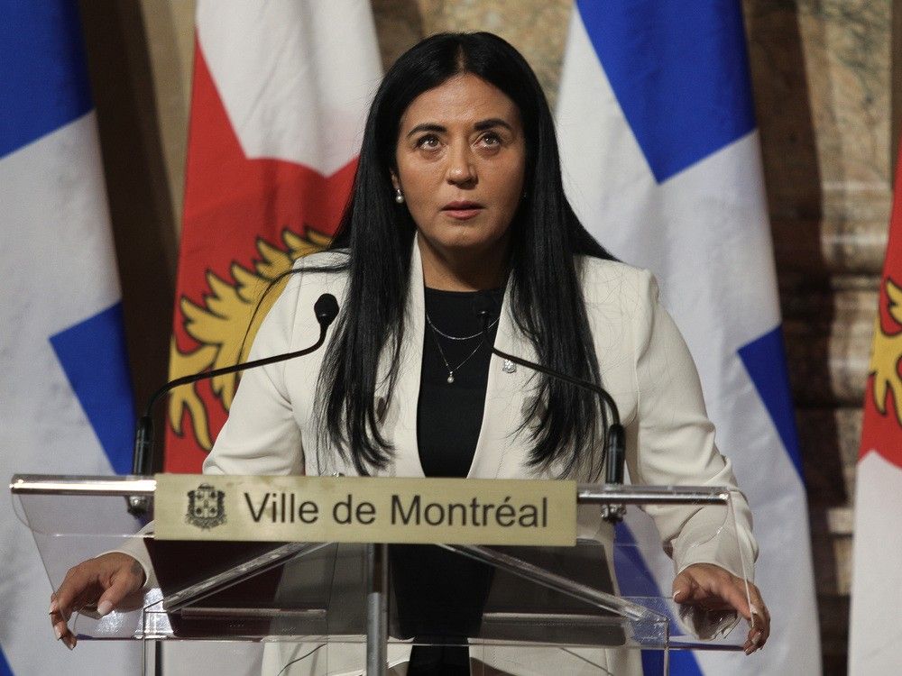 Soraya Martinez Ferrada sworn in as Montreal's new mayor | Montreal Gazette