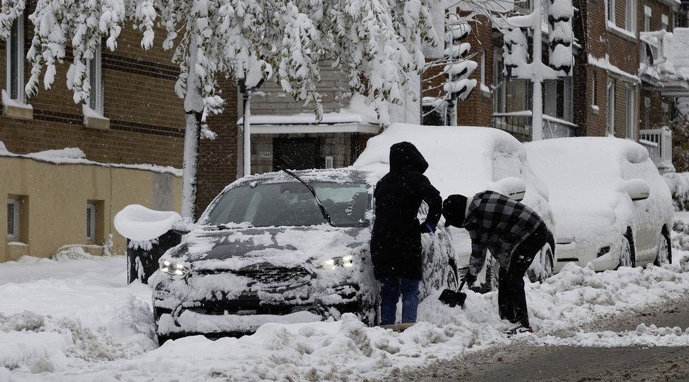 In photos: Montreal's first snowstorm of the season | Montreal Gazette