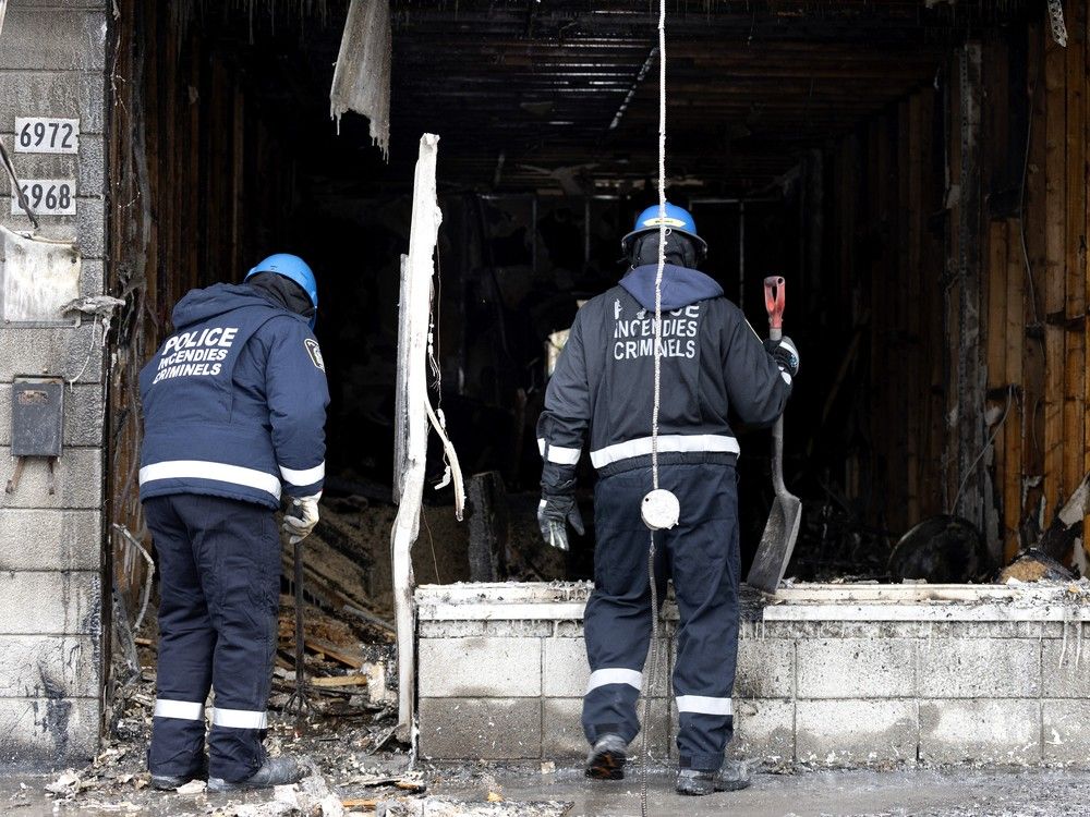 Suspected arson forces evacuations in building in Montreal's east end ...