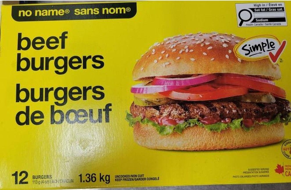 Canada-wide recall in effect for No Name beef burgers due to E. coli ...