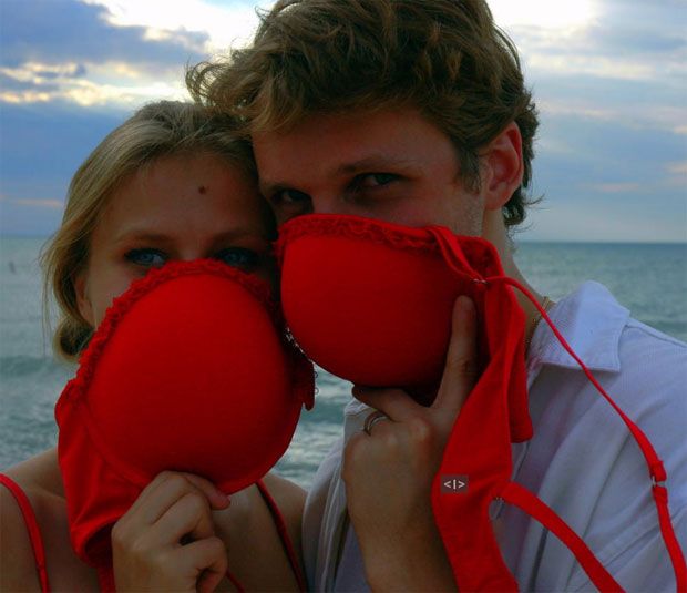 Video: Woman invents bra that morphs into gas mask | National Post