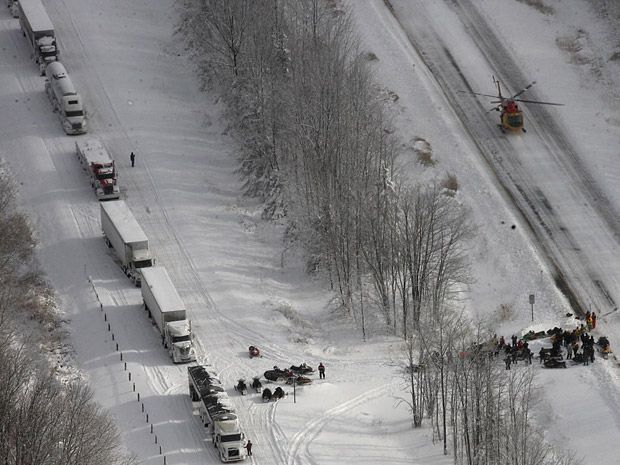 All stranded drivers on Ontario highway rescued: reports | National Post