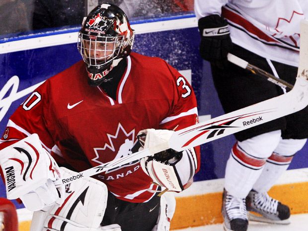 Visentin in net as Canada switches goaltenders | National Post
