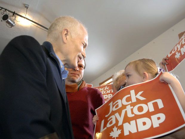Recovering Layton taking more ‘civilized’ approach to campaign speed ...