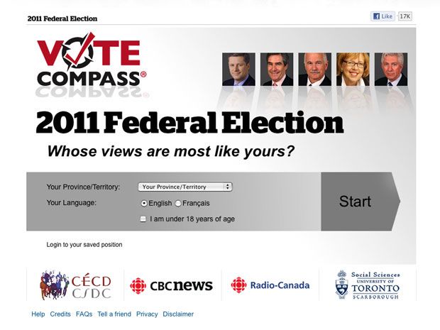 CBC's Vote Compass accused of bias | National Post