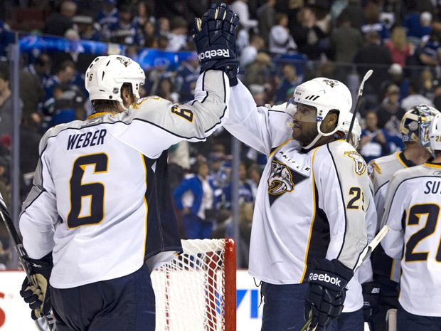 Predators hanging on against Canucks | National Post