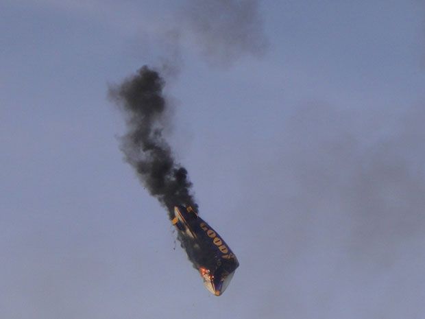 Photos: German zeppelin crash | National Post
