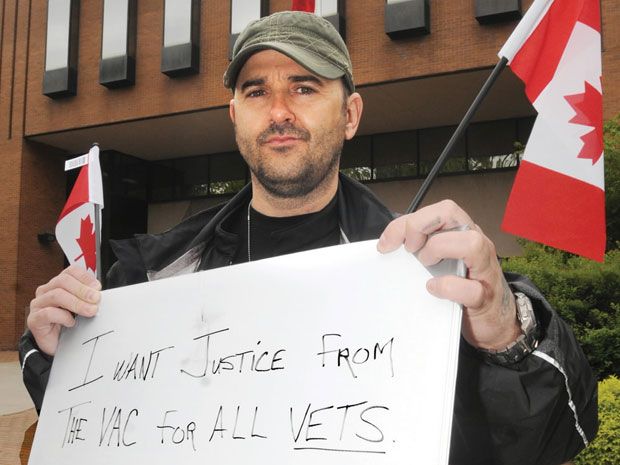 Hunger-striking veteran aims to reform system | National Post