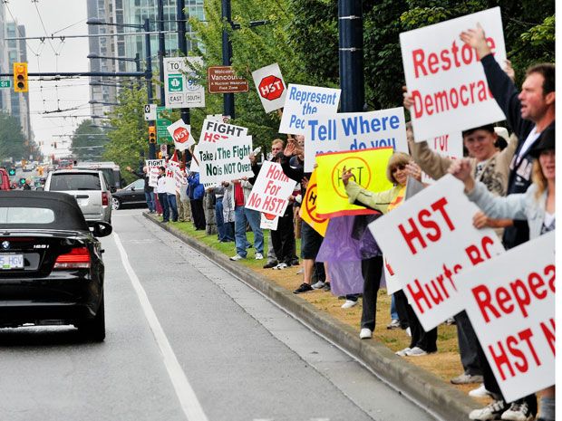 B.C. votes to scrap HST | National Post