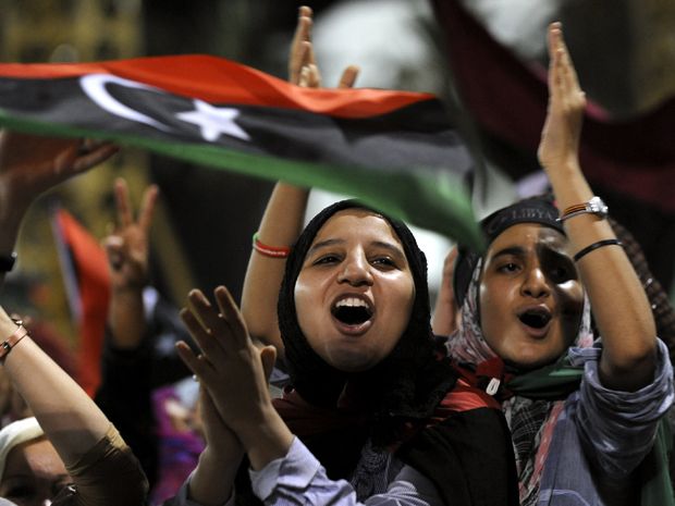 Libyans pledge democracy as they win Gaddafi billions | National Post