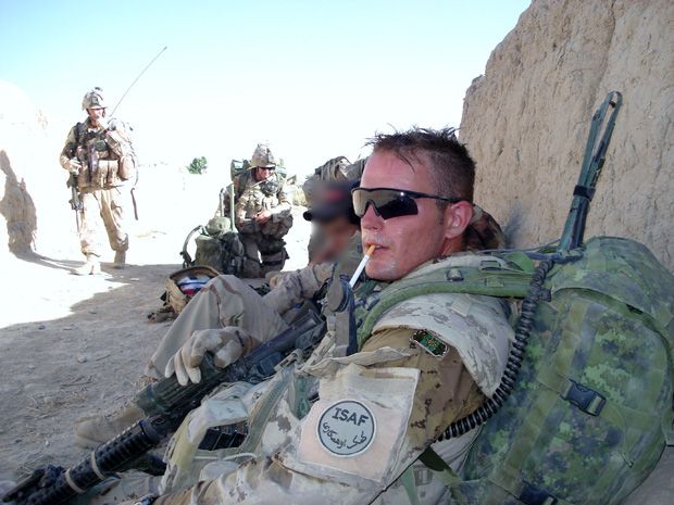 A soldier’s life in the shadow of death | National Post