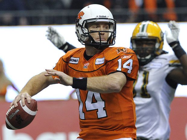 B.C. Lions' Travis Lulay continues to impress | National Post