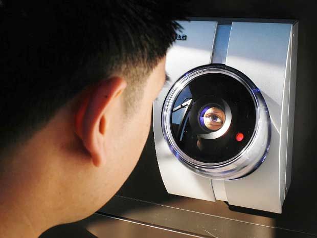 Biometric locks ensure only specific people can enter the home ...