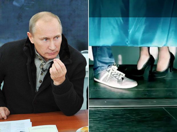 Russia Election: Vladimir Putin takes to the airwaves — with sexy ...