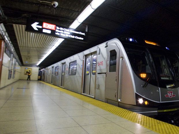 Why does the Toronto subway slow to a crawl between Summerhill and St ...