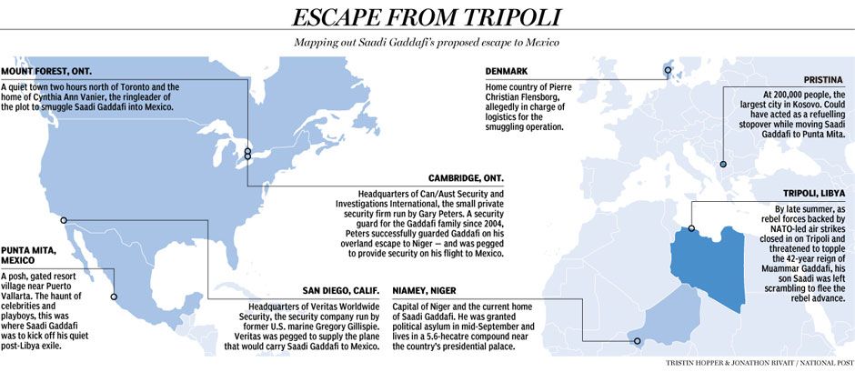 Cynthia Vanier, the Canadian woman allegedly behind Saadi Gaddafi's ...
