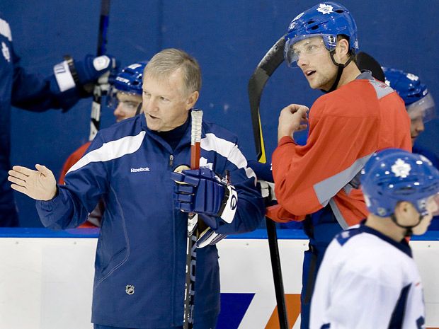 Unplugged: Toronto Maple Leafs coach Ron Wilson on his contract ...