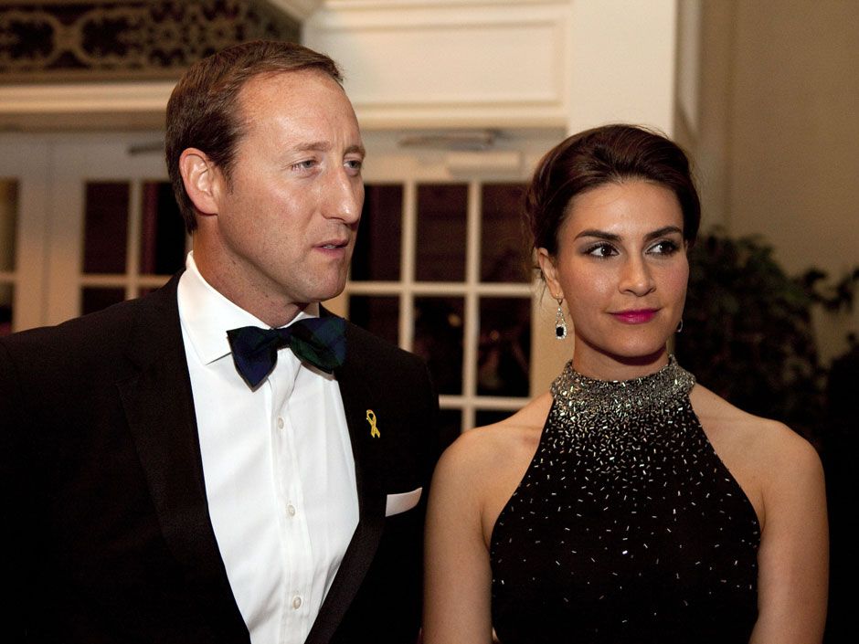 Photos: Peter MacKay and his new wife, Nazanin Afshin-Jam, celebrate ...