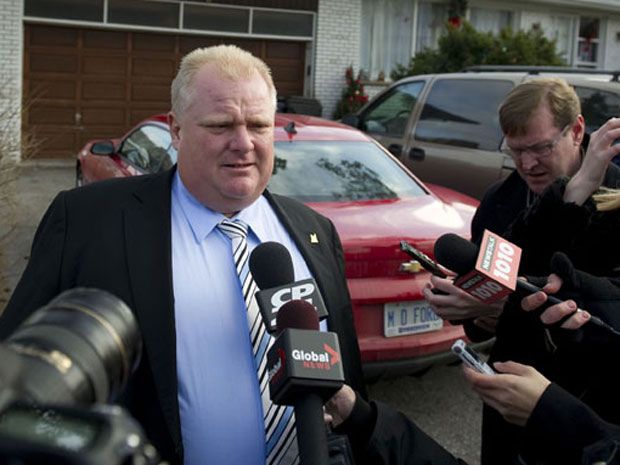 Rob Ford: Man charged after entering Rob Ford's house had ties to mayor ...