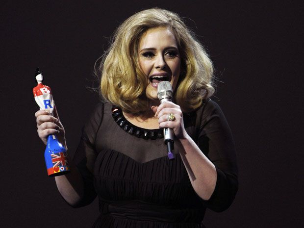 Adele middle finger gesture sours Brit Awards success after singer is ...