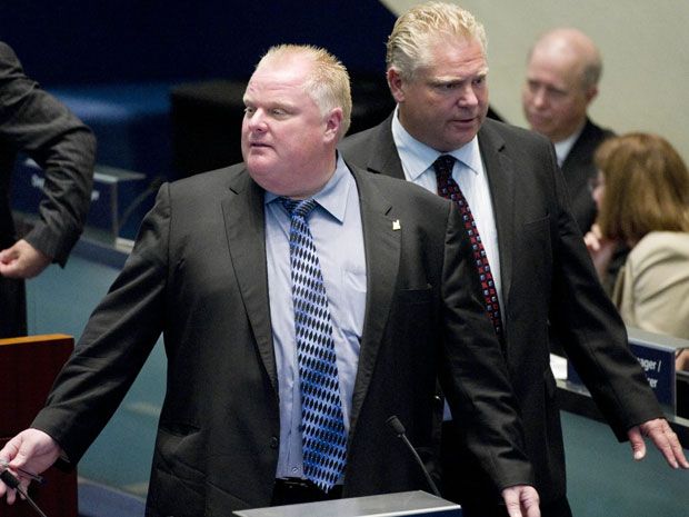 Rob Ford and Doug Ford to host NewsTalk 1010 radio show | National Post