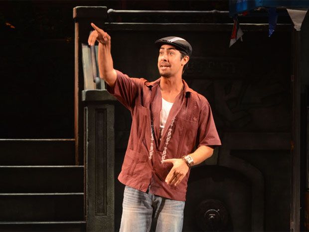 In the Heights star Perry Young has first show energy, eight times a ...