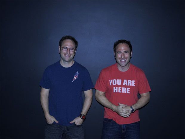 Jason and Randy Sklar find comedy gold in 'the power of Henderson ...