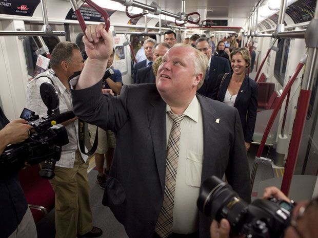 Rob Ford ramps up his pro-subway campaign: 'we should start building ...
