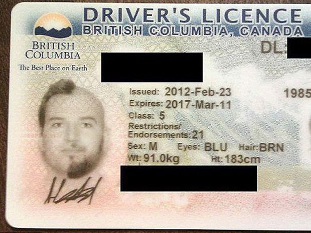 B.C. Redditor Adam Bard shaves half his head, half his beard for driver ...