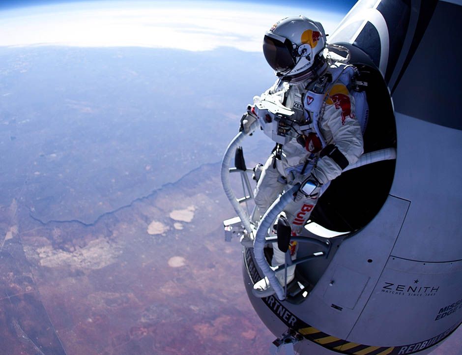 Felix Baumgartner on track for highest free-fall jump | National Post