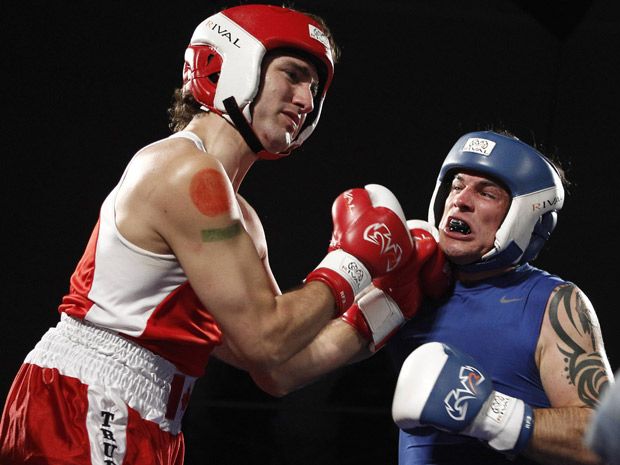 Justin Trudeau scores major upset in Fight for the Cure boxing match ...