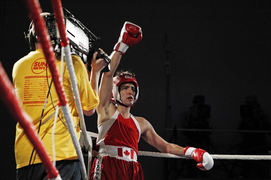 Justin Trudeau beats Patrick Brazeau in Fight for the Cure boxing match ...