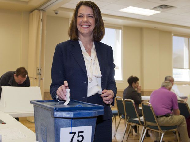Alberta Election polls open as Danielle Smith's Wildrose looks set to ...