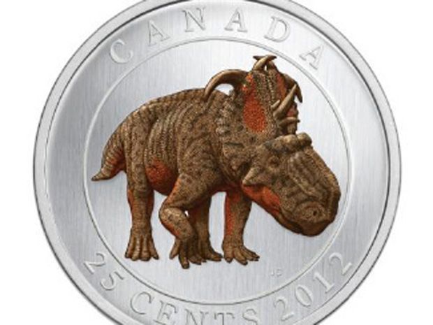 New quarter features glow-in-the-dark Alberta dinosaur | National Post