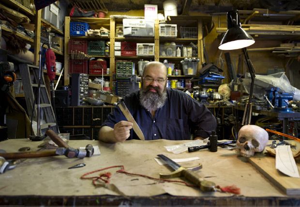 Prop expert Chris Warrilow meets film crews’ wildest and weirdest needs ...