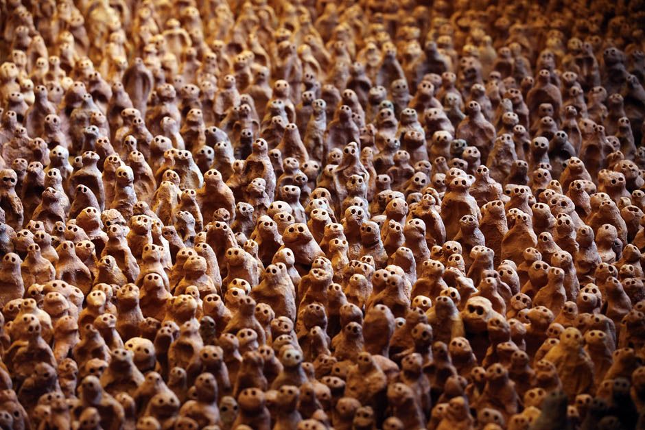 In the sea of clay figurines | National Post