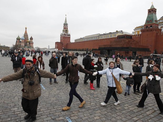 Russian opposition holds first Red Square protest | National Post