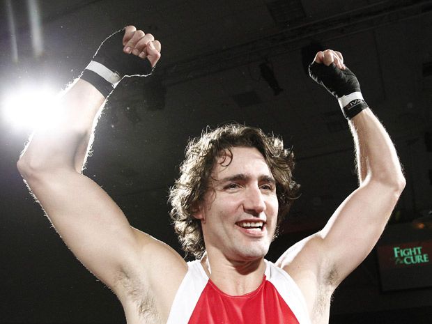 Justin Trudeau scores major upset in Fight for the Cure boxing match ...
