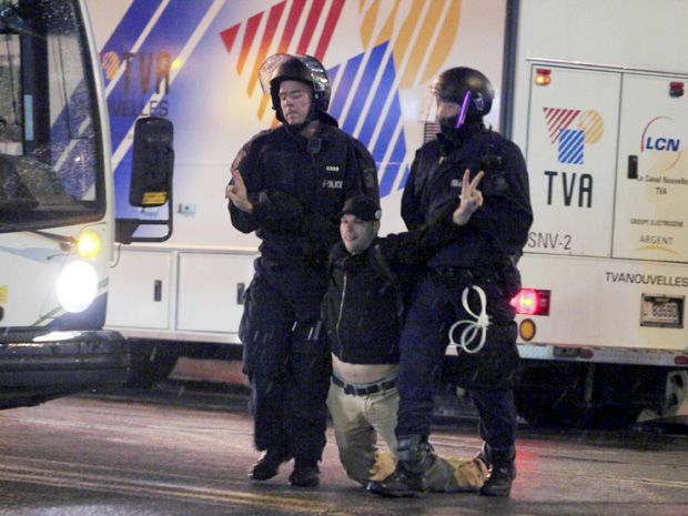 Philippe Lapointe arrested at Quebec City protest after meeting with ...