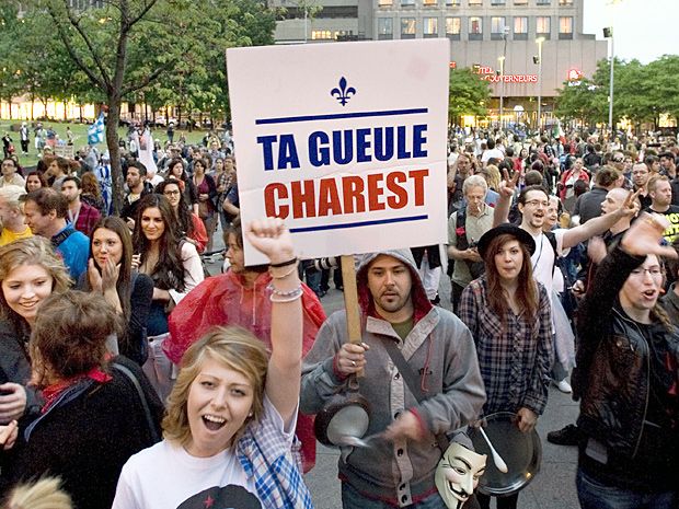 Student leaders back at the negotiating table in Quebec after weeks of ...