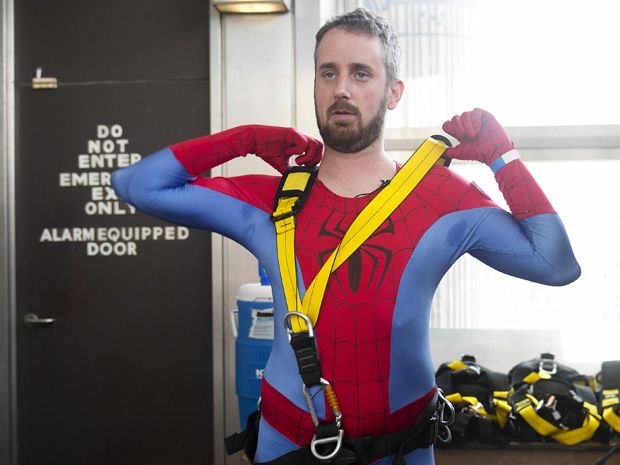 It’s a bird. It’s a plane. It’s Steve ‘Spidey’ Murray | National Post