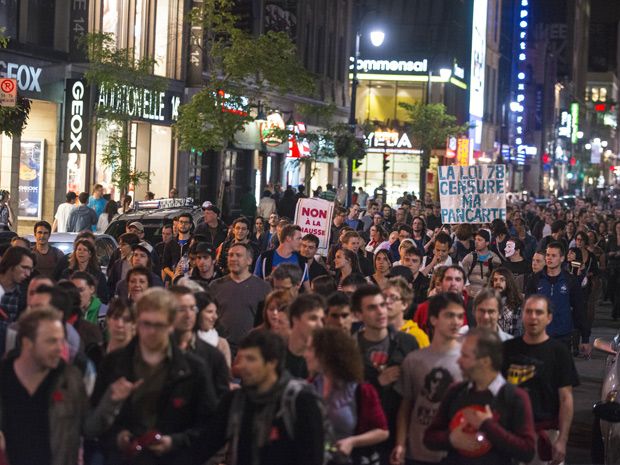 Quebec tuition protest talks fail, but Jean Charest calls on 'silent ...