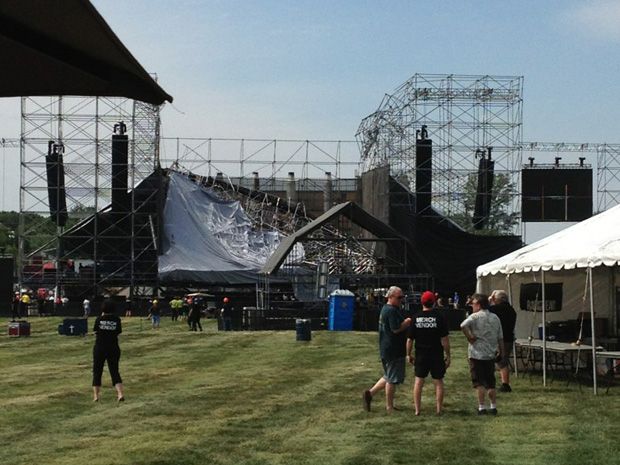Radiohead stage collapses in Toronto, one person dead, several injured ...