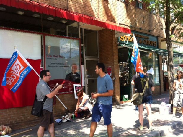 Mass student protest in Toronto draws seven people | National Post
