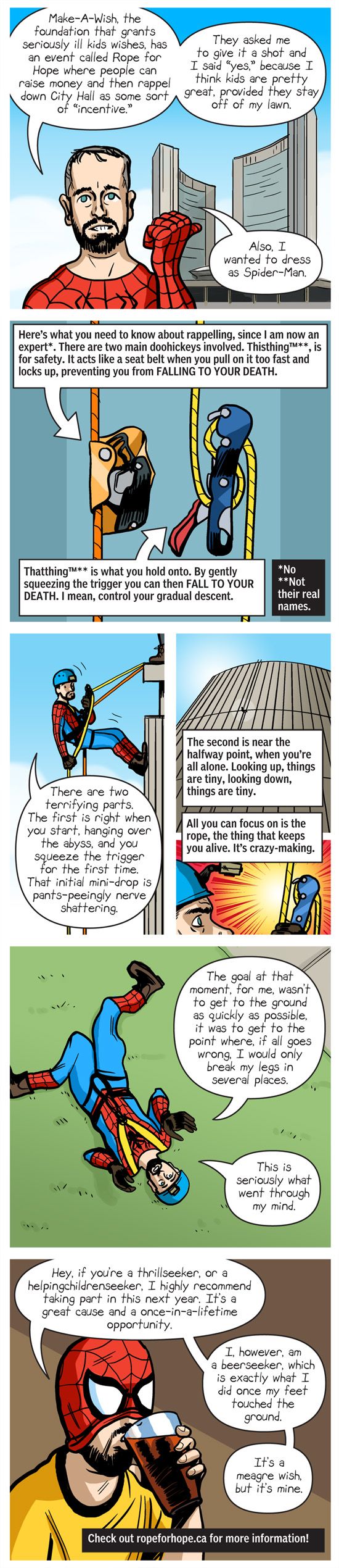 The adventures of Spidey Steve: City Hall wall crawler | National Post
