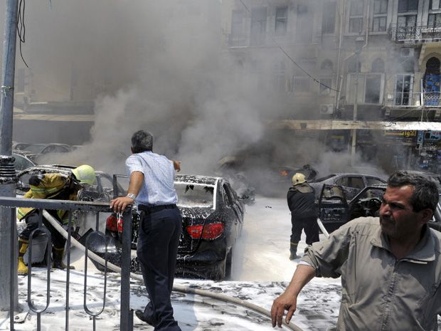 Damascus explosion rips through main Syria courthouse | National Post