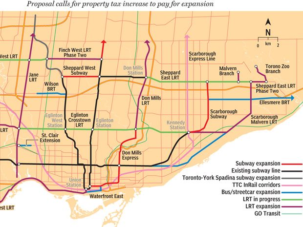 Toronto councillors pick sides in OneCity transit battle | National Post