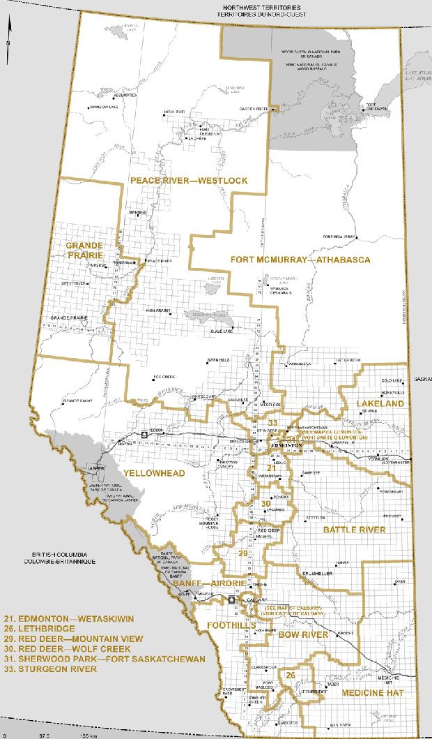 Seat Redistribution: Even this Liberal likes the new Alberta ridings ...