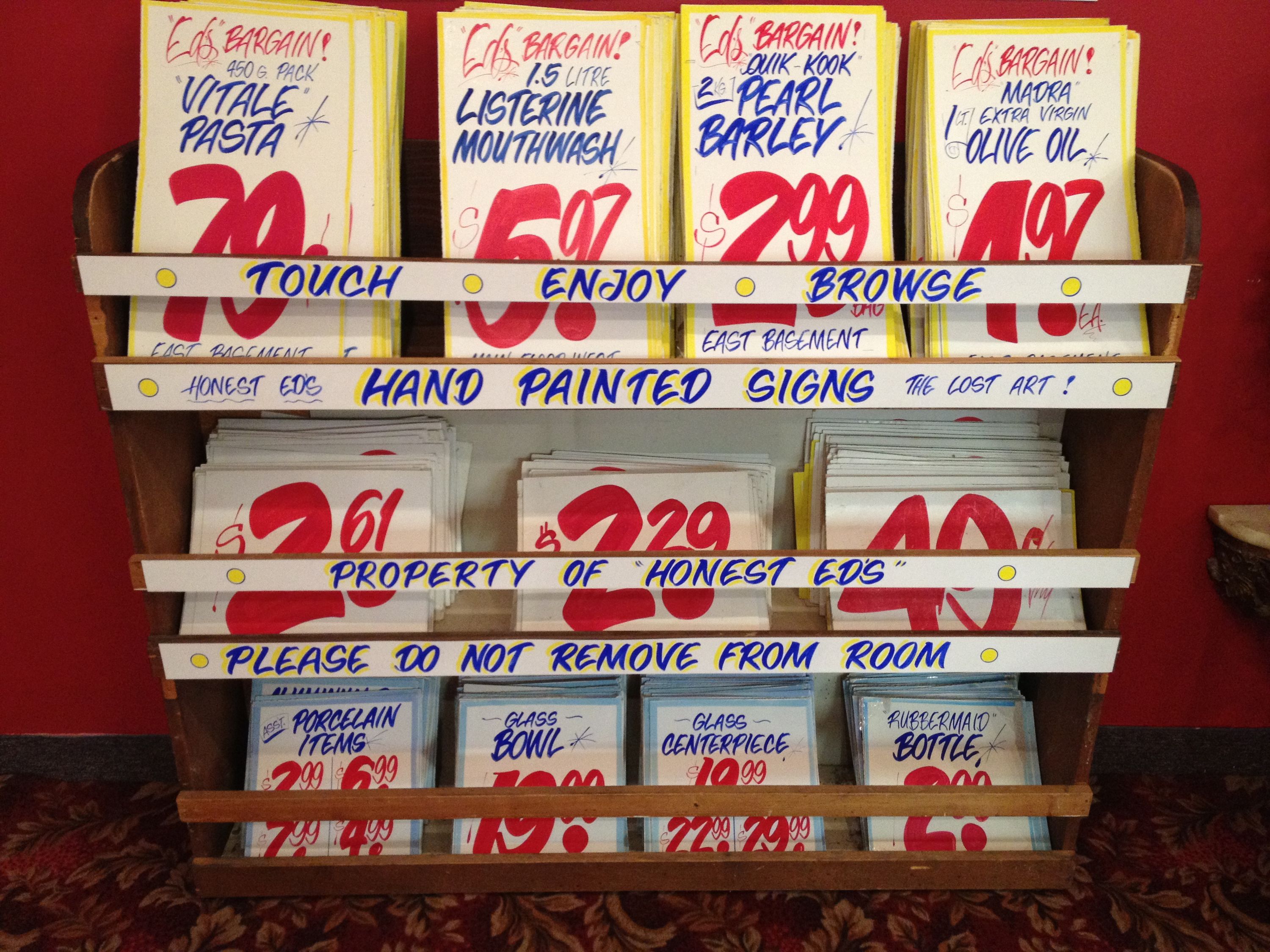 At Honest Ed's today's Special is art, not bargains | National Post