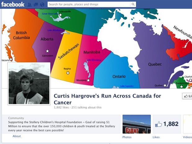 Alberta man Curtis Hargrove arrested on charity run by Quebec police ...